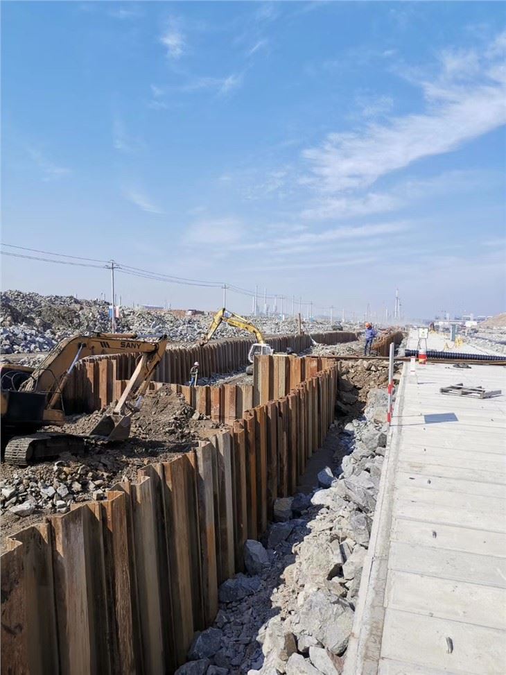 China Customized Steel Sheet Pile Wall Suppliers, Manufacturers ...